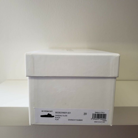 Givenchy | Shoes | Givenchy Paris Signature Sandal Slide Black | Poshmark
